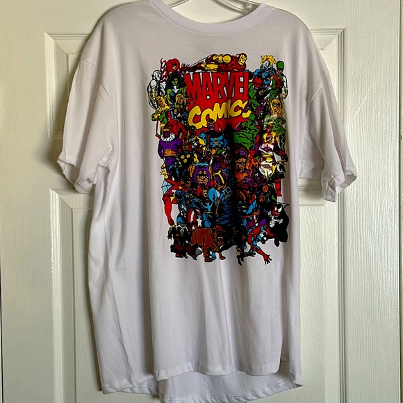 Marvel | Shirts | Marvels Classic Superheroes Xl White Tee Shirt | Poshmark